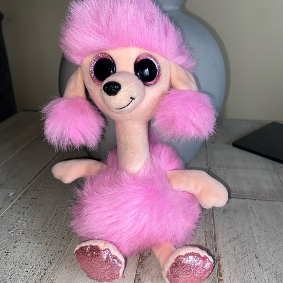 Ty | Toys | Ty Beanie Boo Camilla The Pink Poodle Plush 8 | Poshmark